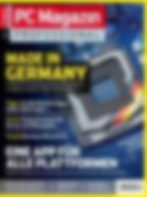 PC Magazin Professional Made in Germany (Vorschau)