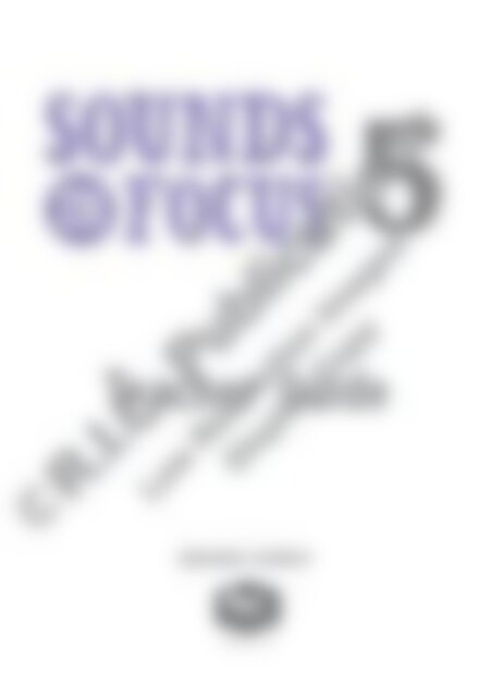 Sounds in Focus 5 Teacher Guide